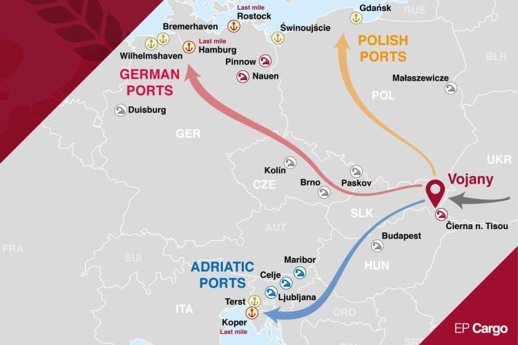 EP Cargo launches new grain transloading terminal | Latest Railway News